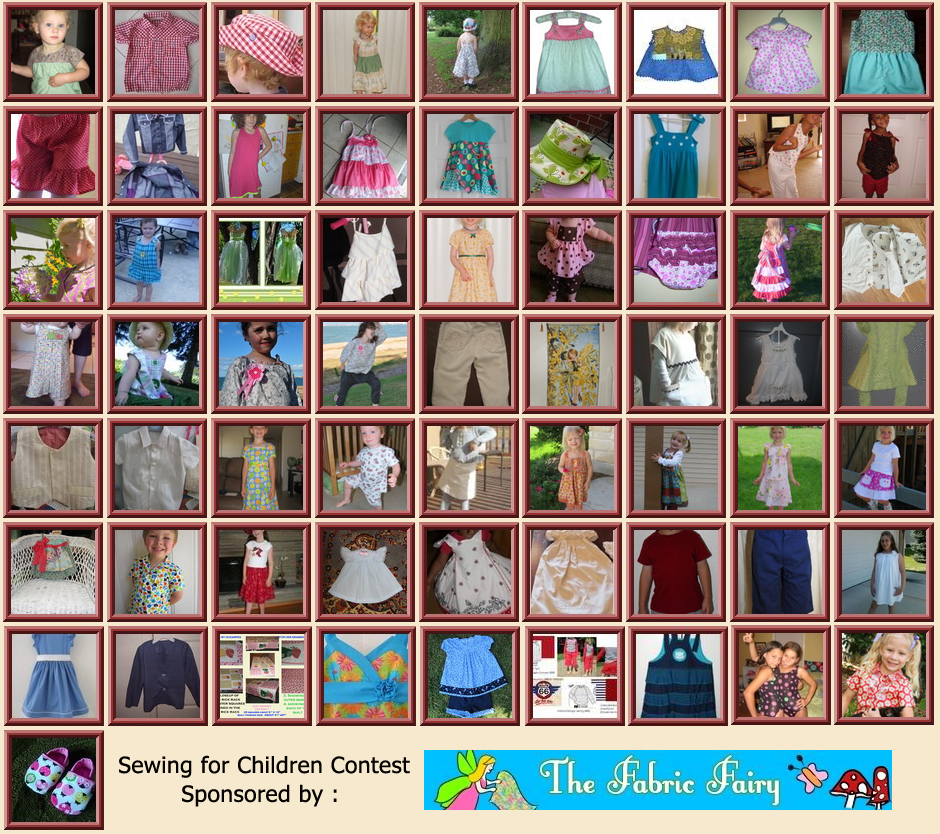 Sewing for Children Contest Winners 8/13/10 - PatternReview.com Blog