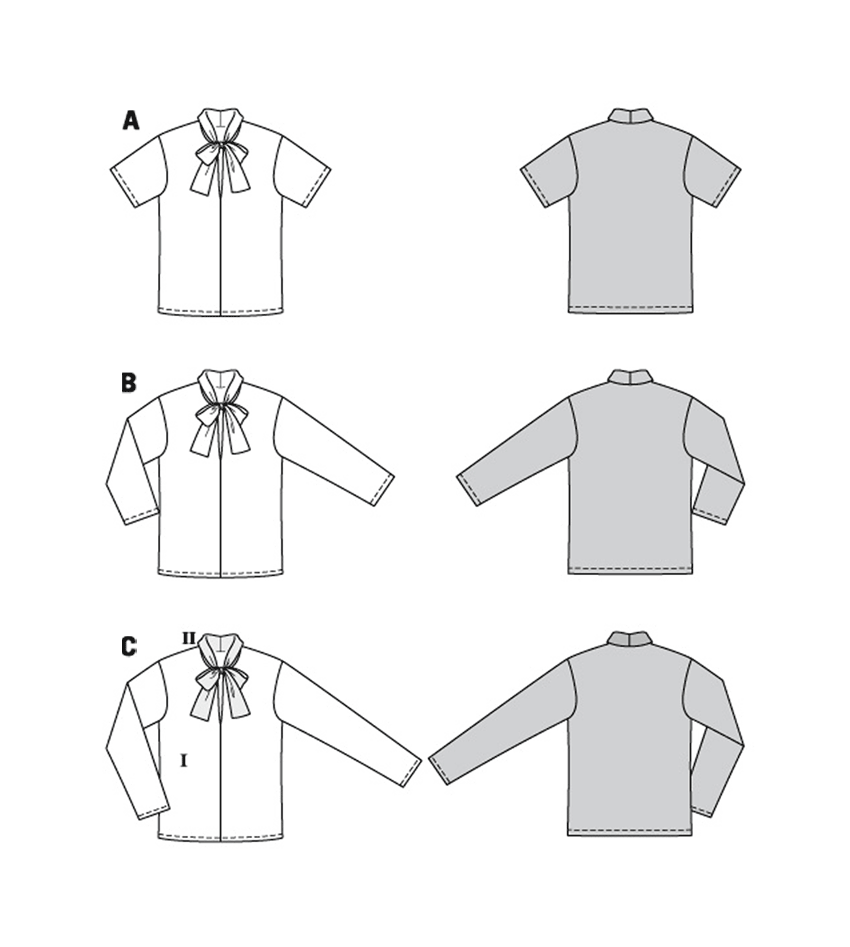 Burda 6026 Misses' Blouse