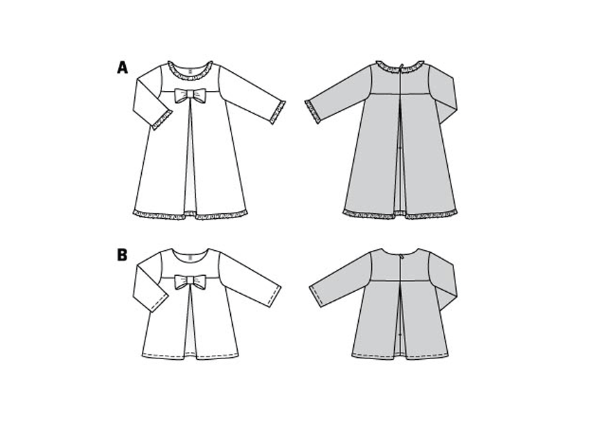 Burda 9252 Children's Sundress and Blouse