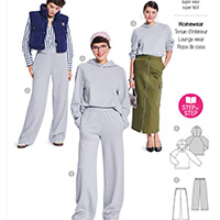 Burda Patterns Pants Sewing Patterns at the PatternReview.com online ...
