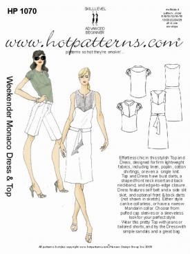 HotPatterns 1070 Weekender Monaco Dress and Top