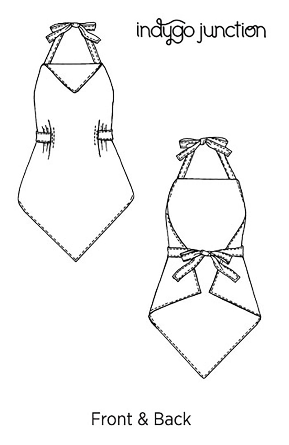 Indygo Junction IJ1145 Very Mary Apron