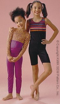 Kwik Sew 2853 Girls Unitards