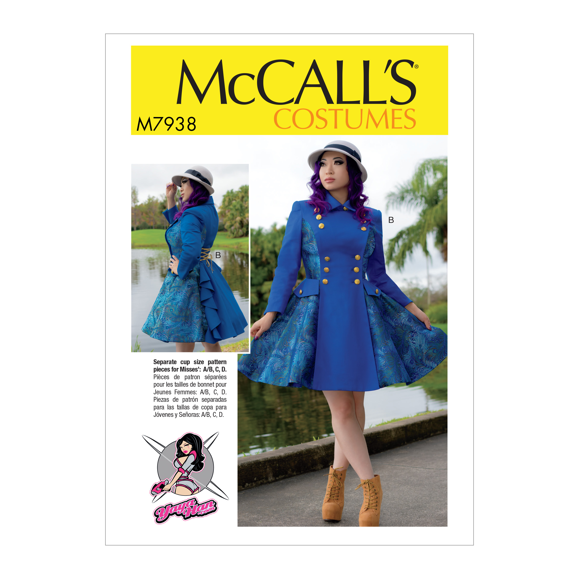 McCall's 7938 Misses' Costume