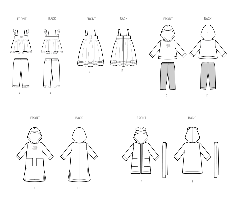 Simplicity 3059 18 in Doll Clothes by Elaine Heigl Designs