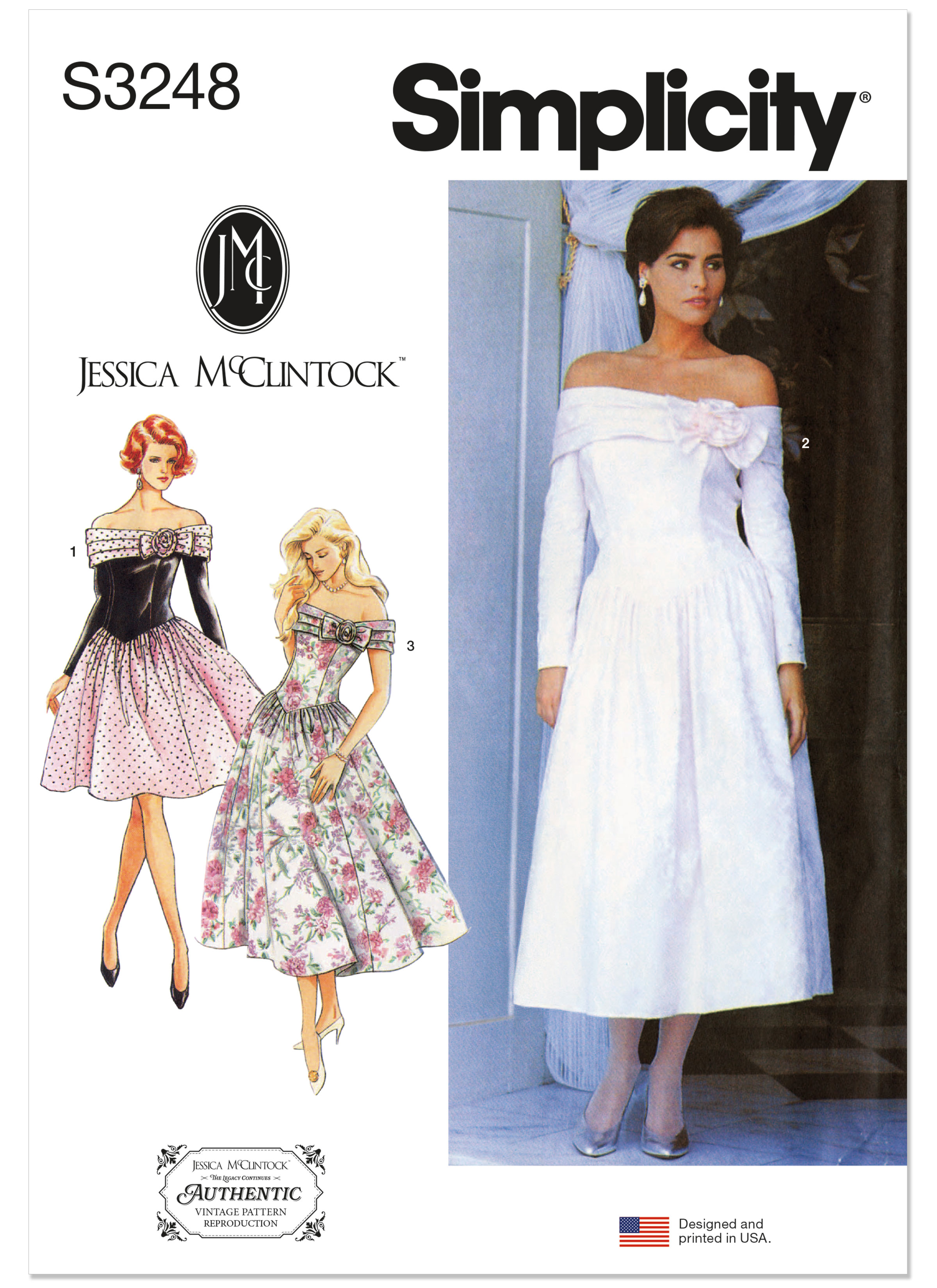 Simplicity 3248 Misses' and Miss Petite Dress in Two Lengths by Jessica ...