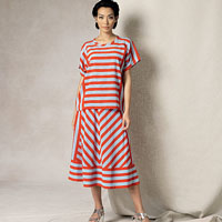 Vogue Patterns Misses' Pullover Top and Gored SkirtEasy (About Sewing ...
