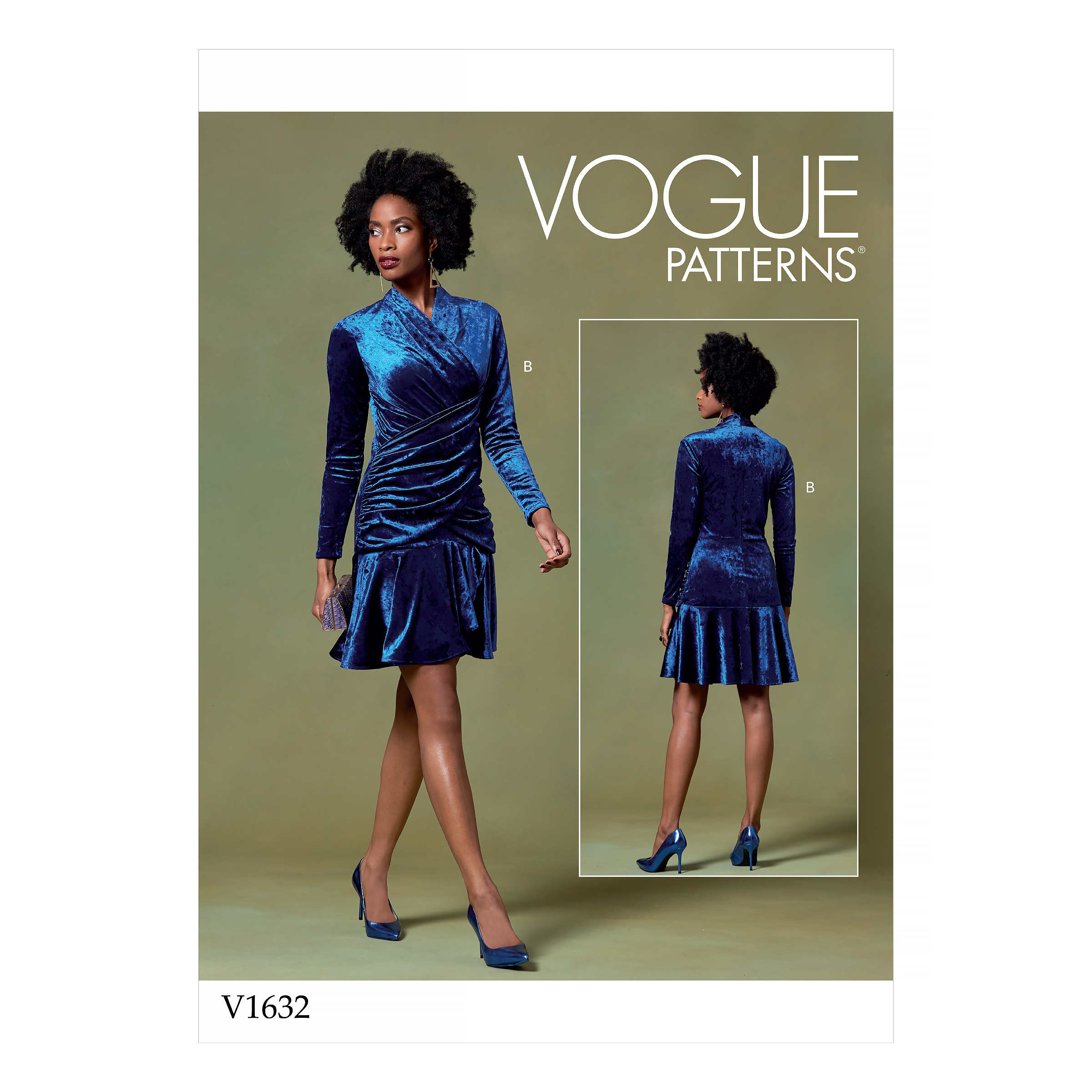 Vogue Patterns 1632 MISSES' TOP, DRESS AND PANTS