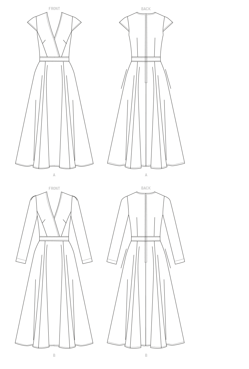Vogue Patterns 1672 MISSES' DRESS