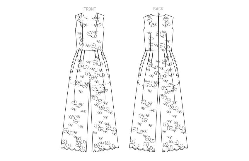 Vogue Patterns 1806 Misses' & Misses' Petite Jumpsuit