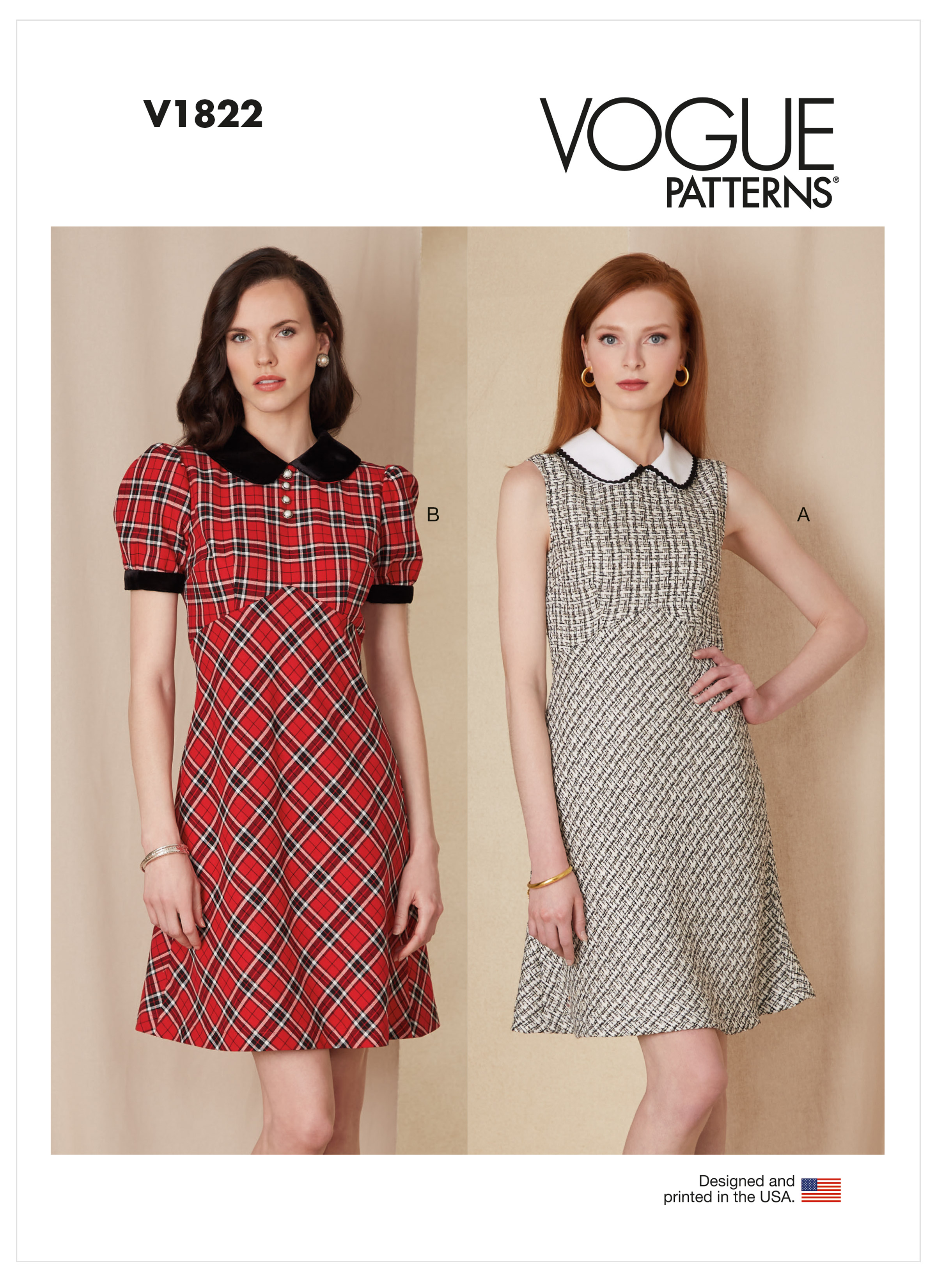 Vogue Patterns 1822 Misses' Dress
