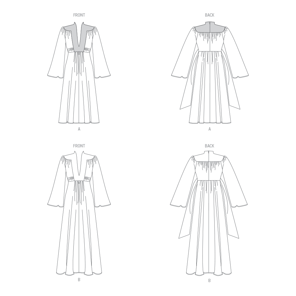 Vogue Patterns 1921 Misses' Dress in Two Lengths