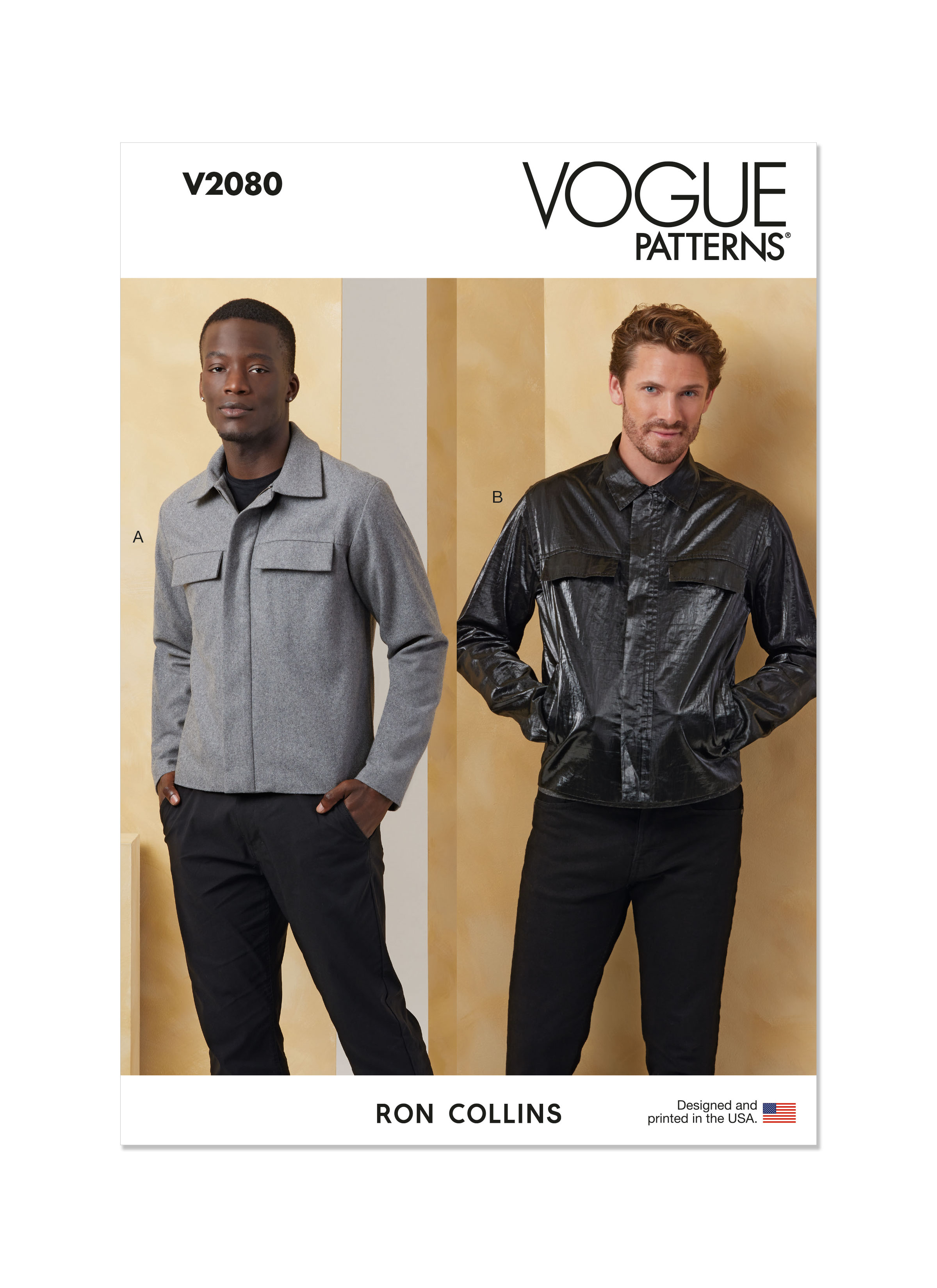 Vogue Patterns 2080 Men's Jackets