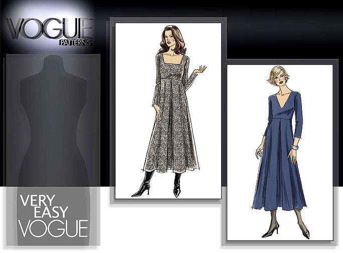 Vogue Patterns 8279 MISSES' DRESS