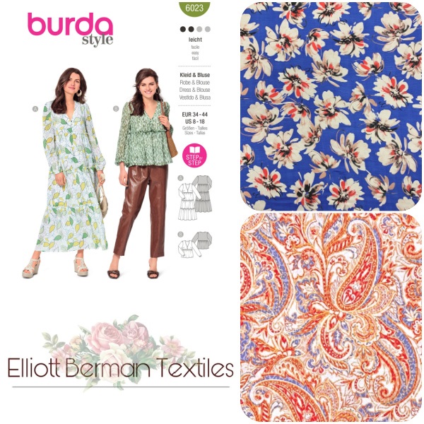 Announcing Burda New Spring Catalog, Fabric Matching with Elliott ...